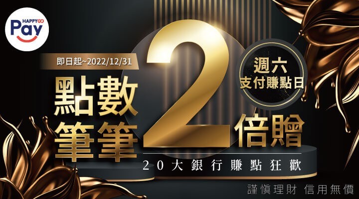 HAPPY GO點數－快樂購聯合集點卡_HAPPYGO_快樂購